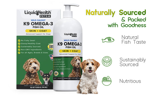 K9 Omega-3 Fish Oil For Dogs – Liquid Health Pets